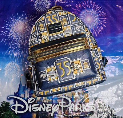 2024 Disney Parks Hollywood Studios 35th Anniversary Loungefly Backpack ...