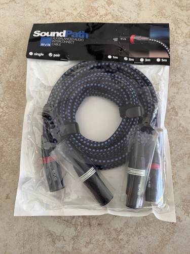 SVS SOUNDPATH XLR BALANCED AUDIO INTERCONNECT CABLE - 2M PAIR | eBay