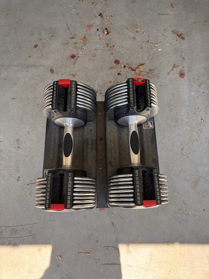 Adjustable Dumbbells with Stand Weider Core LOCAL PICKUP ONLY | eBay
