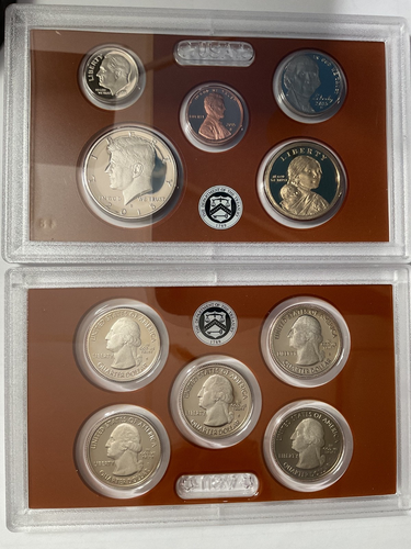 2015 US Mint Clad Proof Set With COA 14 coins | eBay