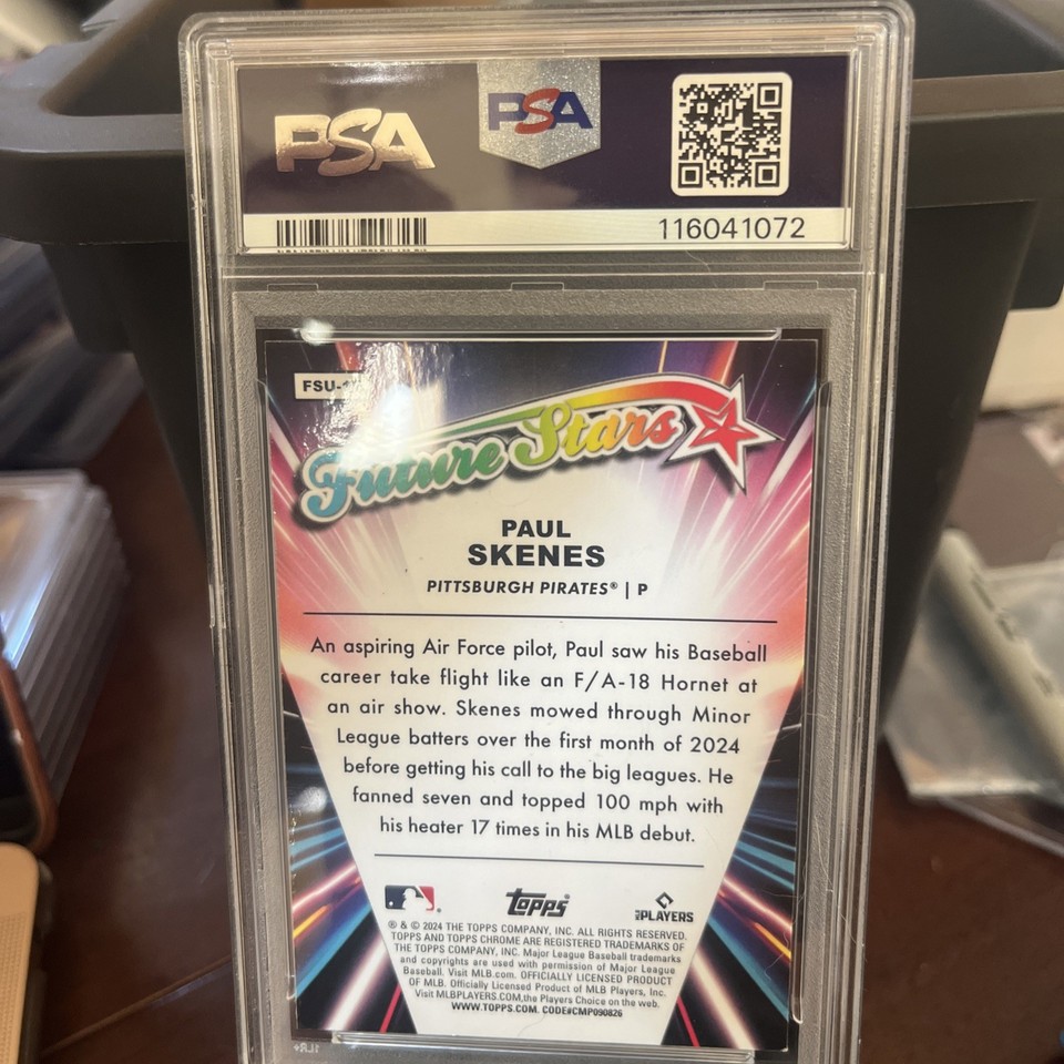 2024 Topps Chrome Update Series - Future Stars Paul Skenes #FSU-17 (RC) | eBay