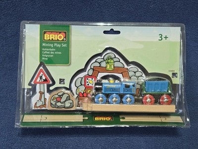 Brio Mining playset, Wooden train set, 33685, NIB, RARE | eBay