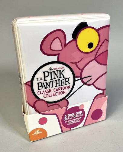 Vtg Pink Panther Classic Cartoon Collection - 5-Disc DVD Collectors Set ...