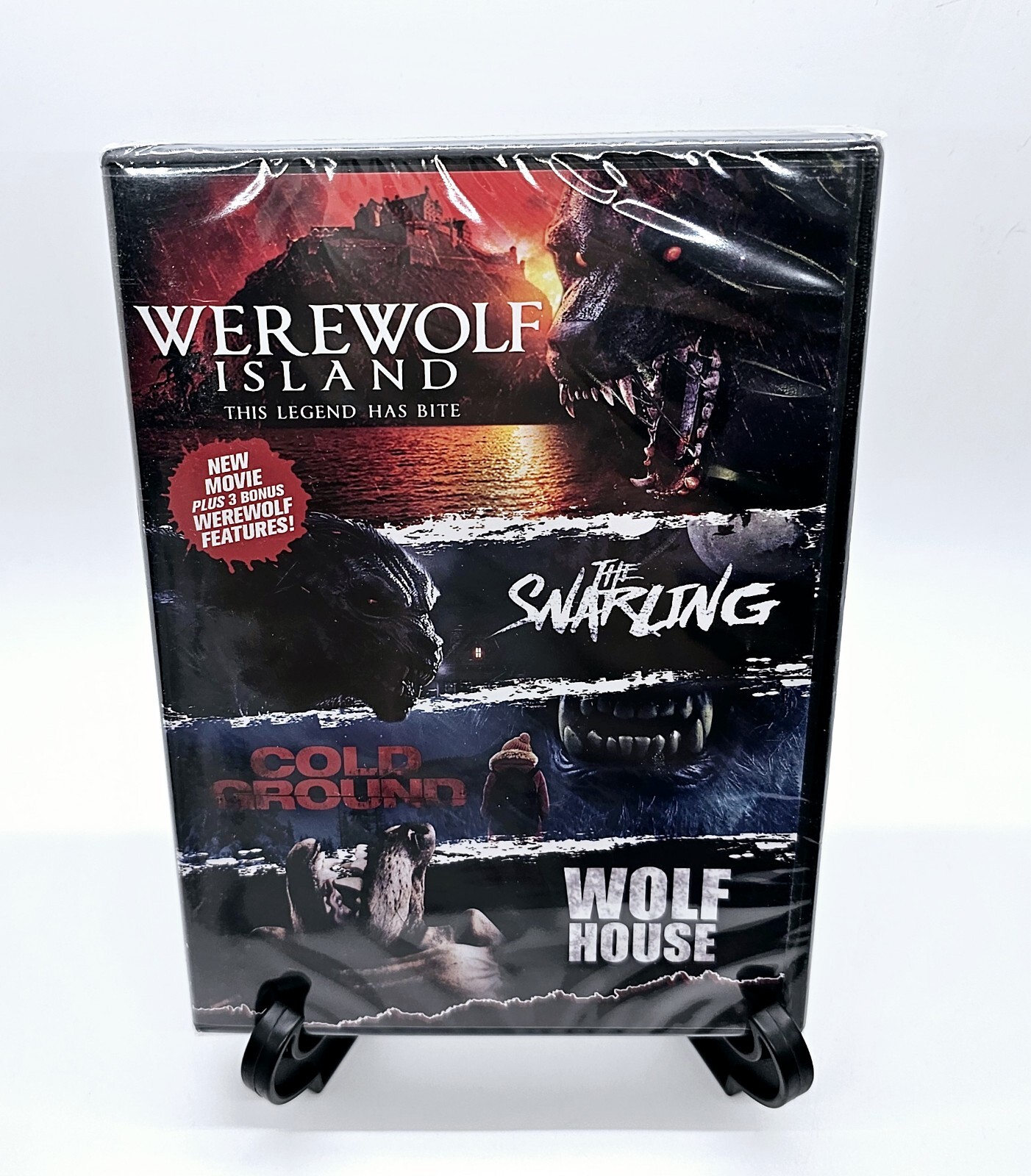 BRAND NEW & SEALED Werewolf Island + 3 More Werewolf Movies On 1 DVD ...