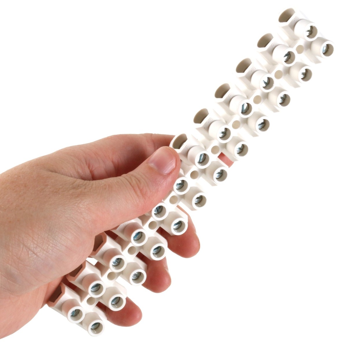 100A Screw Terminal Block 100 Amp 12-Way Screw Terminal Block Strip ...