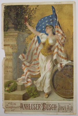 1893 World's Columbian Exposition - Anheuser Busch Trade Card | eBay