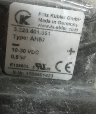 Fritz Kubler GMbit 3.223.401.351 AH57 Counter Run Meter 1508401423 ...
