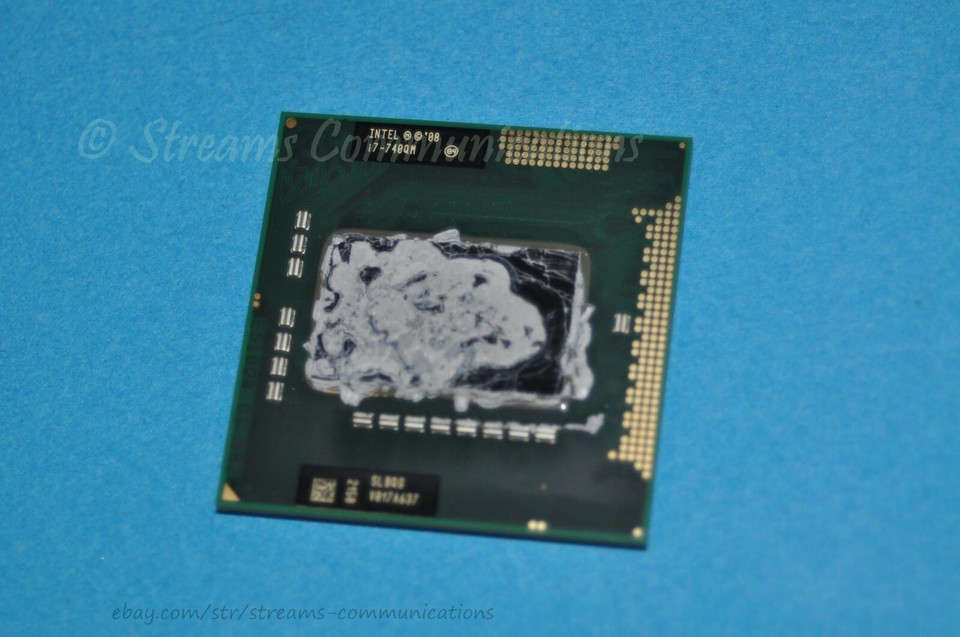 Intel Core i7 Mobile i7-740QM 1.73GHz 6M Quad Core Laptop CPU Processor ...