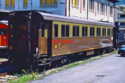 PHOTO ITALIAN RAILWAYS (FS) 1ST CLASS CARRIAGE COACH TIRANO AUG2001 ...
