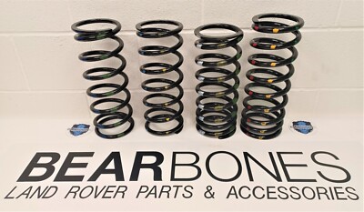 Land Rover Defender 90 - Front & Rear Heavy Duty Suspension Springs ...
