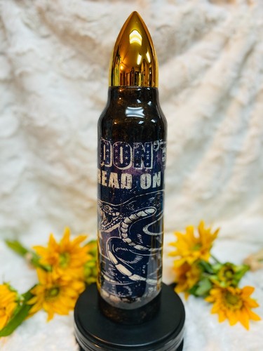 Handmade Bullet Tumbler Don't Tread 0n Me Patriotic USA | eBay