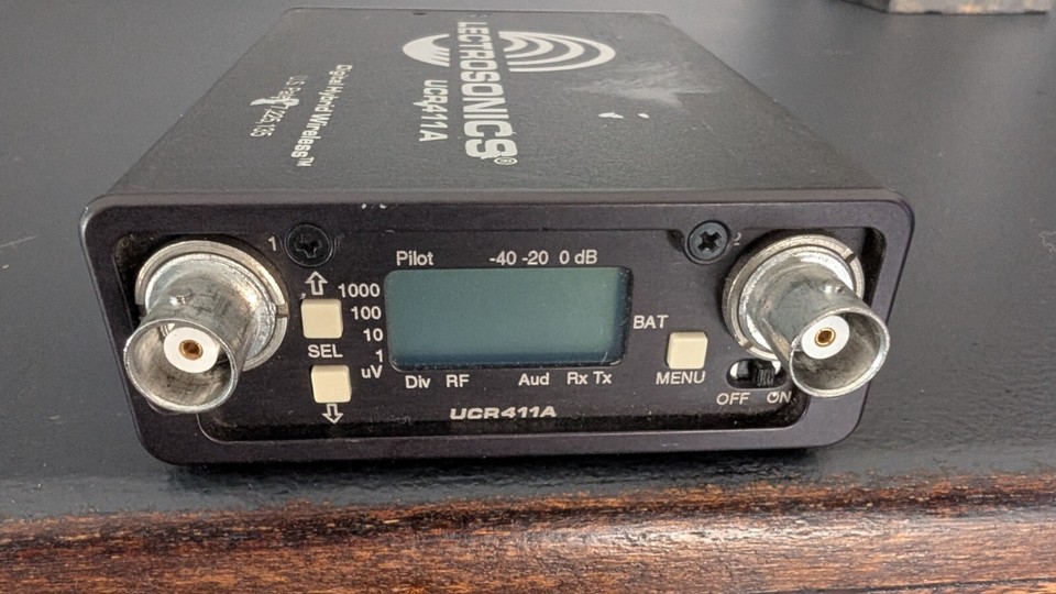 Lectrosonics UCR411a Digital Hybrid Wireless Compact Receiver BLOCK 23 ...