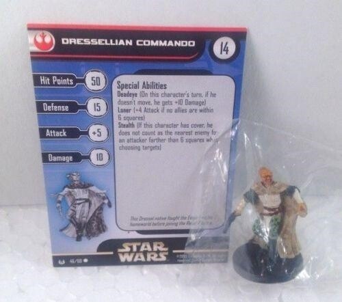 Star Wars Universe 46/60 Dressellian Commando (C) Miniature | eBay