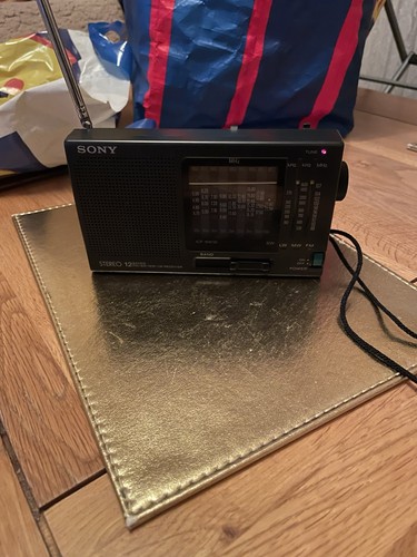 Sony ICF-SW10 12 Band Portable Receiver Radio FM SW MW LW Made in Japan ...