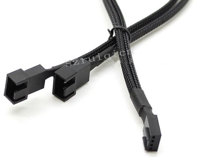 12inch 4Pin PWM Splitter 4-pin Female to 4-pin+3-pin male FAN Cable | eBay