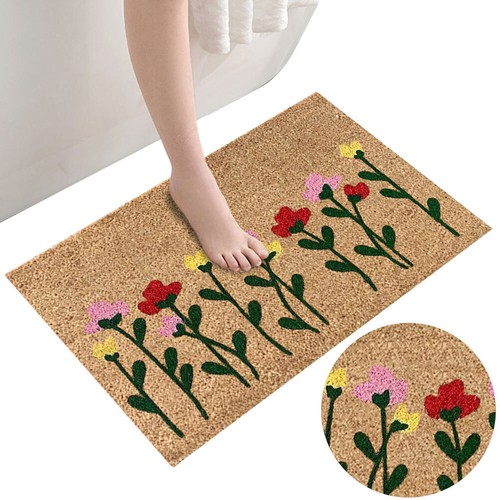 Front Door Mat Absorbent Decorative 40x60cm for Bathroom Entryway ...