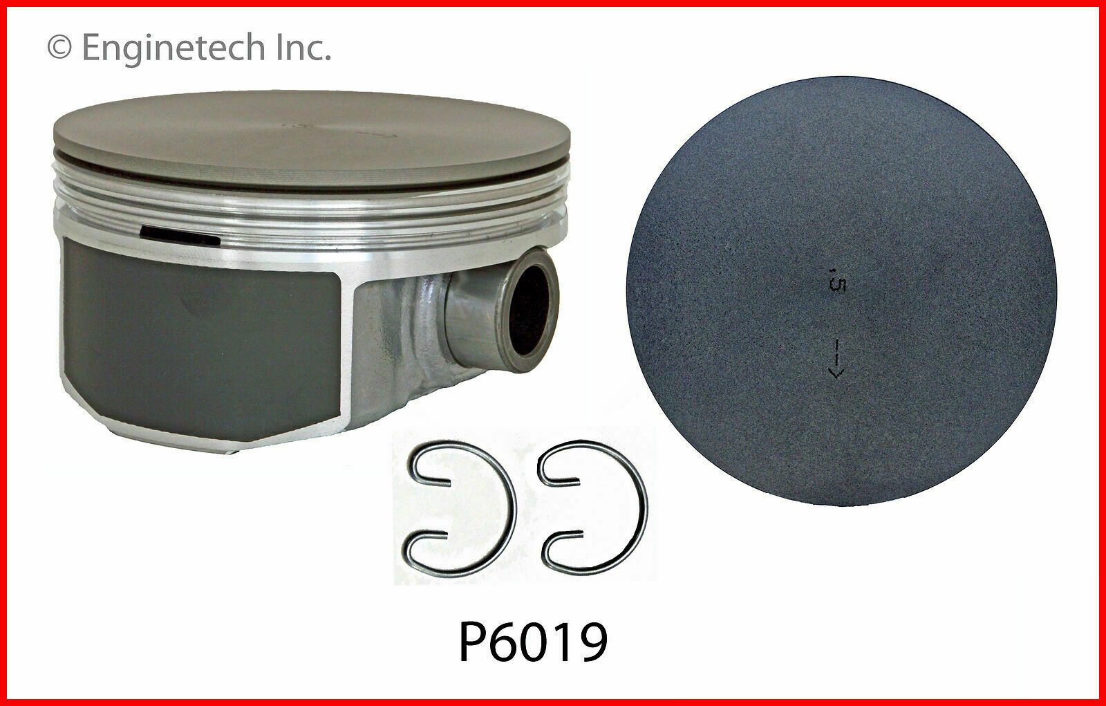 Enginetech Piston & Ring Set for 6.1L 370 Hemi Chrys Dodge Jeep 05-10 ...