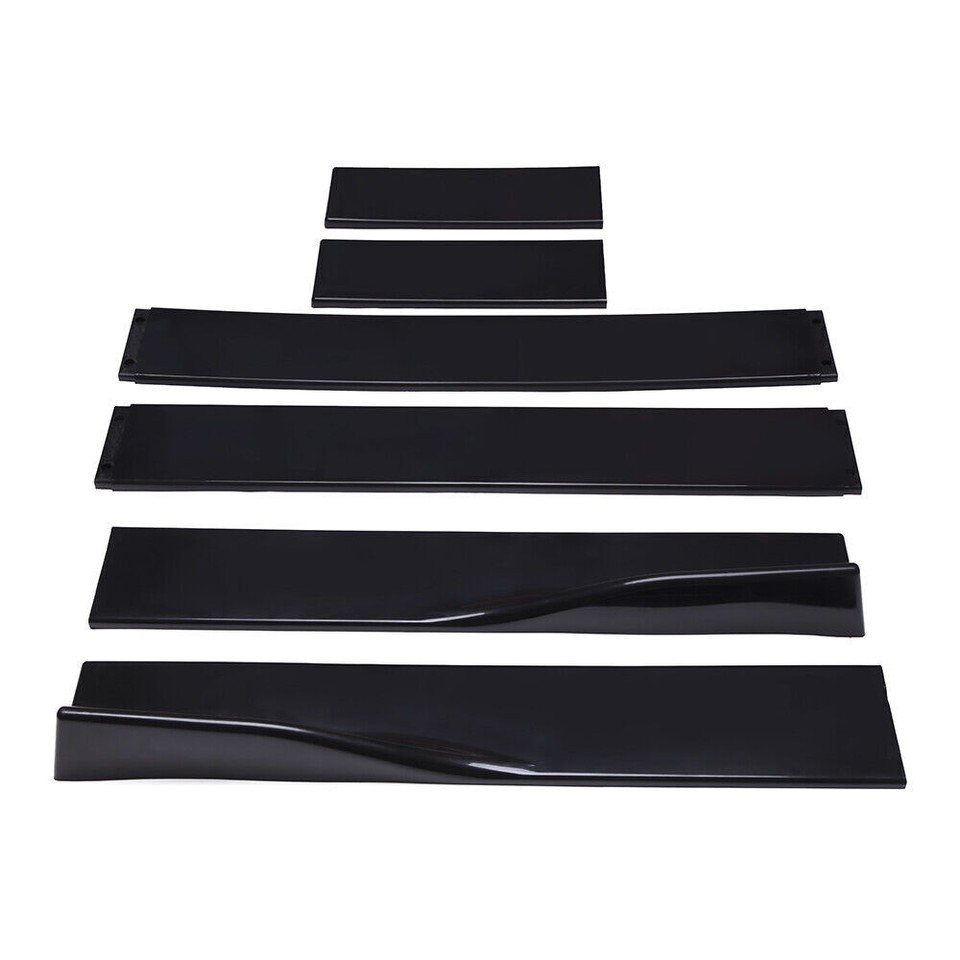 2005-2010 Chevy Cobalt Side Skirt Rocker Panels Splitter For Glossy ...