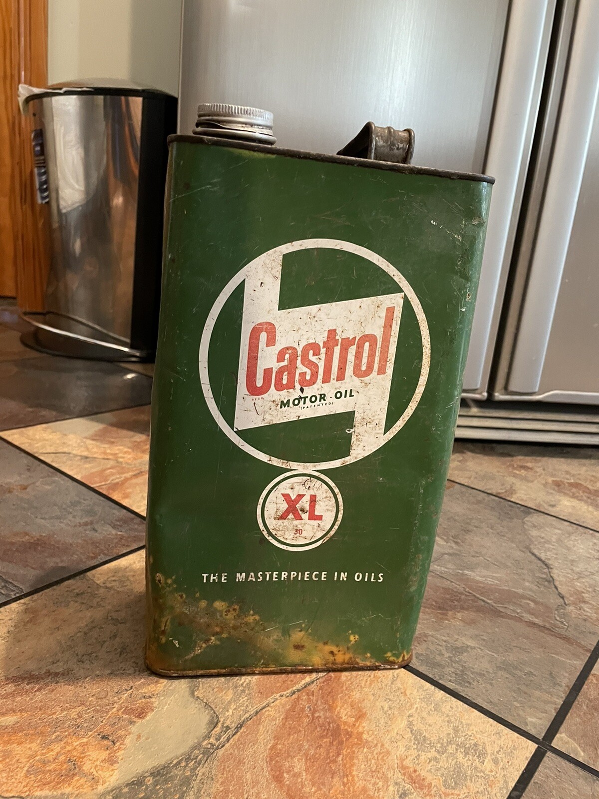 old castrol oil can tin | eBay UK