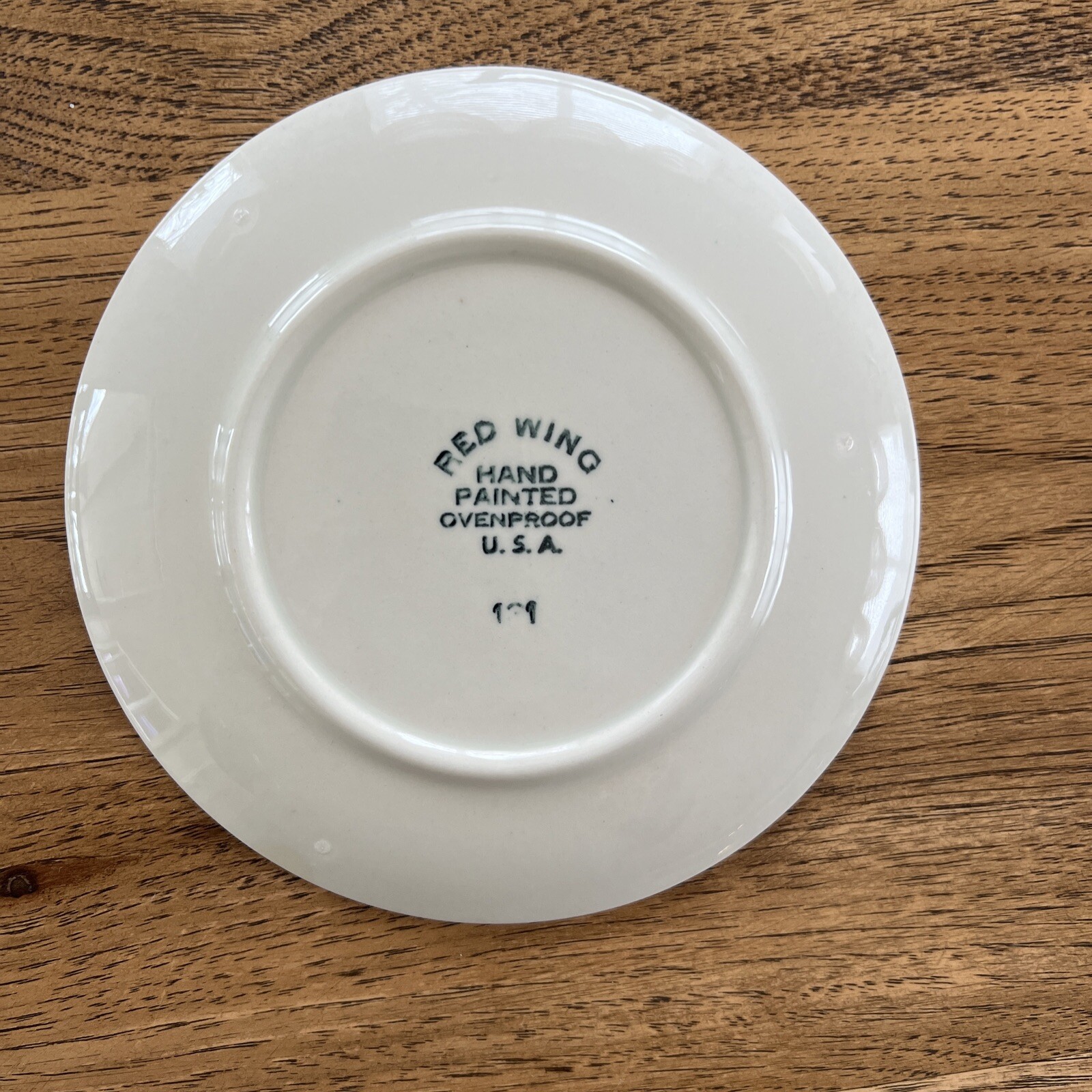 Vintage Red Wing Capistrano Plates | eBay