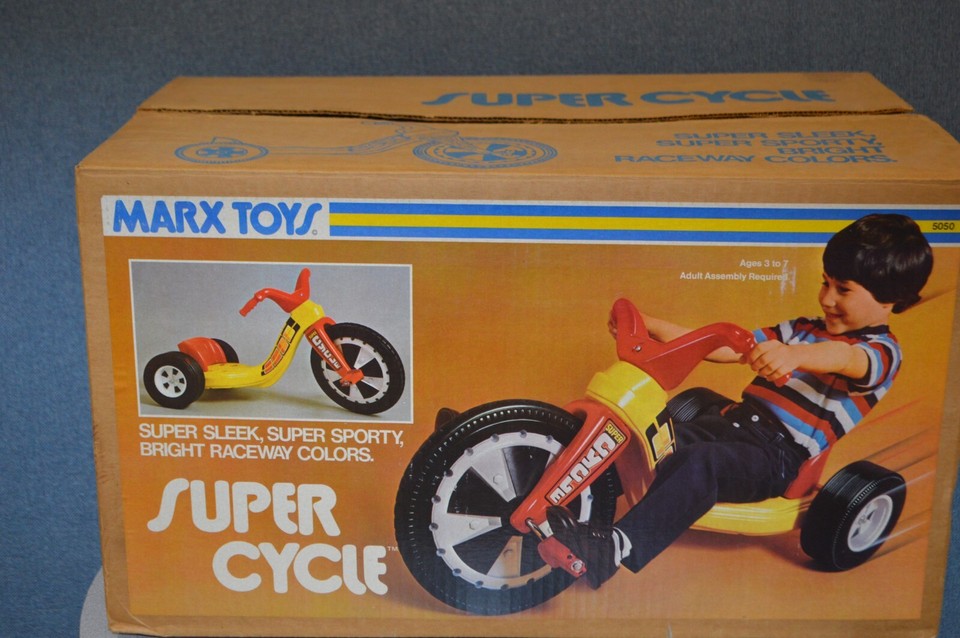 MARX BIG WHEEL SUPER CYCLE MINT IN BOX | eBay