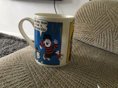 Beano Studios Dennis The Menace & Gnasher Cartoon Strip Ceramic Mug GC ...
