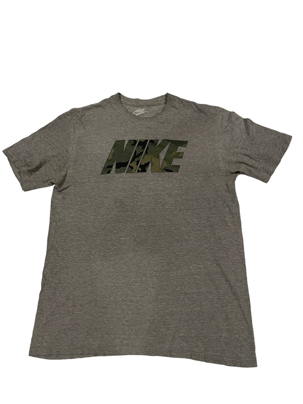 Nike Athletic Gray T Shirt Regular Fit Men’s Size Medium Good Condition ...