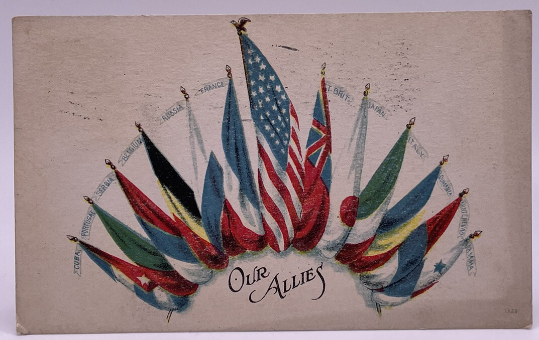 Alliances In World War 1 Drawing