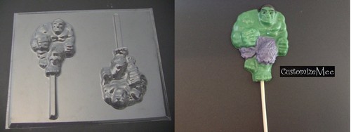 HULK Avenger Body Lollipop Chocolate Soap Candy Gummy Mold | eBay