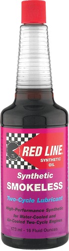 RED LINE RACING SYNTHETIC 2 STROKE SMOKELESS OIL 16OZ 40903 | eBay