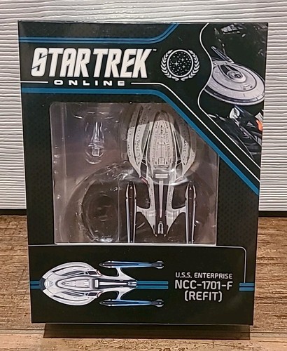 Star Trek USS Enterprise NCC-1701-F Refit Eaglemoss Starship Sealed ...