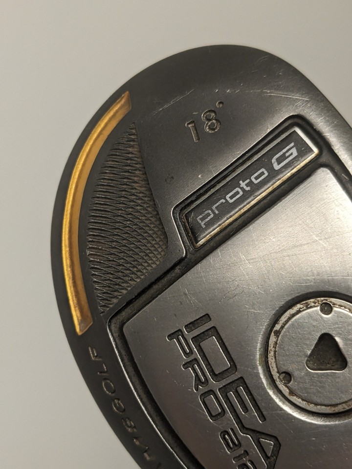 Adams IDEA Pro a12 Proto G 18° Stiff Matrix Ozik Graphite Hybrid Golf ...