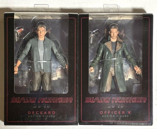 NECA Blade Runner 2049 Deckard & Officer K Action Figures, Unopened ...