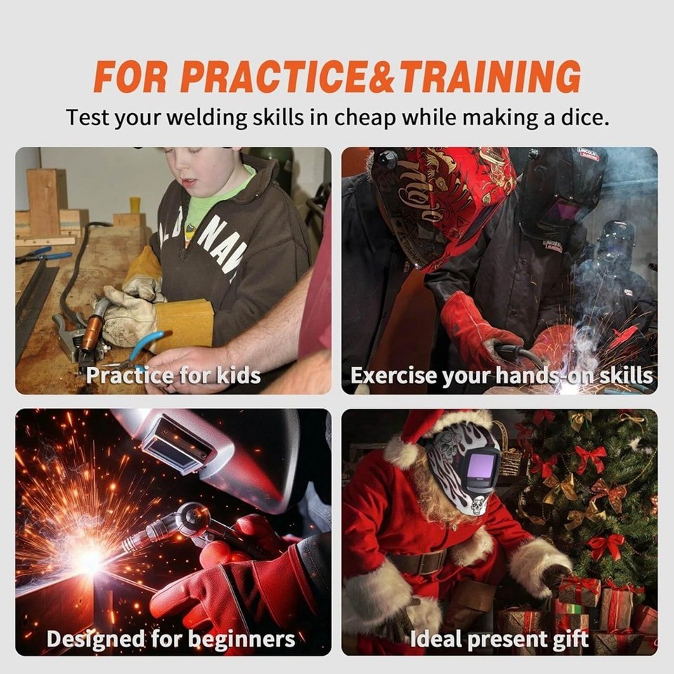 Welding Coupons, 16 Welding Plate, DIY Square Welding Practice 2PCS ...