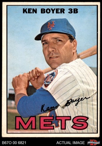1967 O-Pee-Chee #105 Ken Boyer Mets 2 - GOOD | eBay
