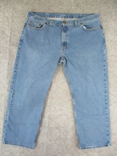 Faded Glory Jeans Mens 42x29 Blue Denim Straight Leg Retro Outdoors | eBay