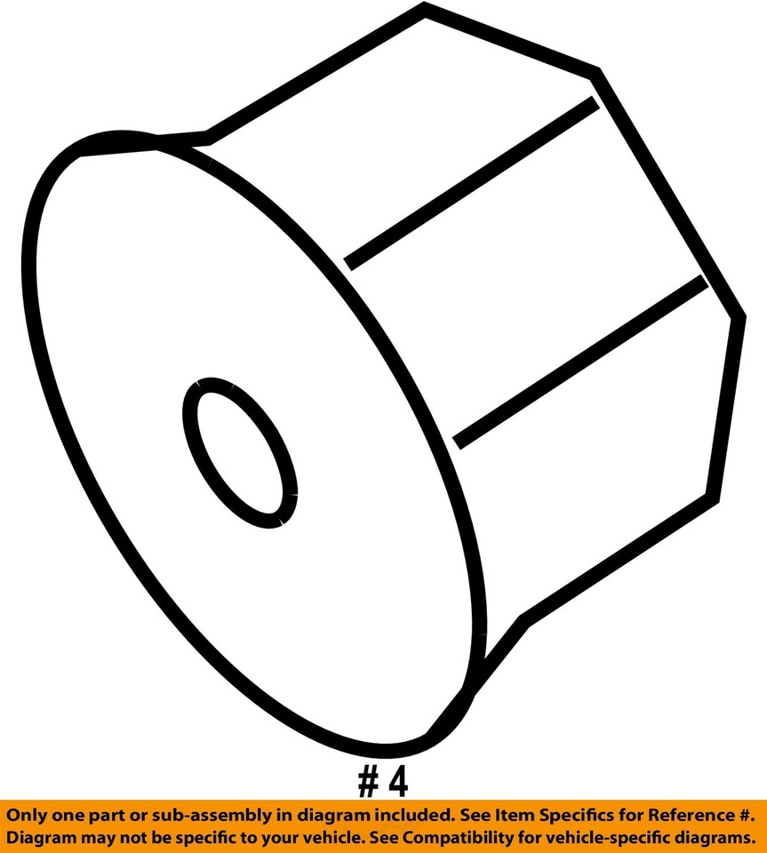 GM OEM Fender-Splash Guard Grommet 94515246 | eBay