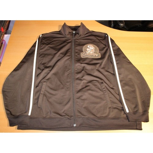 Disney Store White Snow Dwarf Grumpy Patch Zip up Track Jacket Mens 2XL ...