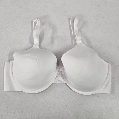 Bali Women Bra 36D White Underwire Smooth Adjustable Straps Lightly ...