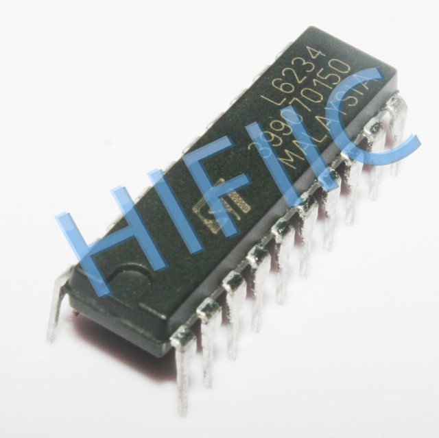 STMicroelectronics L6234 BLDC Motor Driver IC 52 V 4a PDIP 20-pin for ...