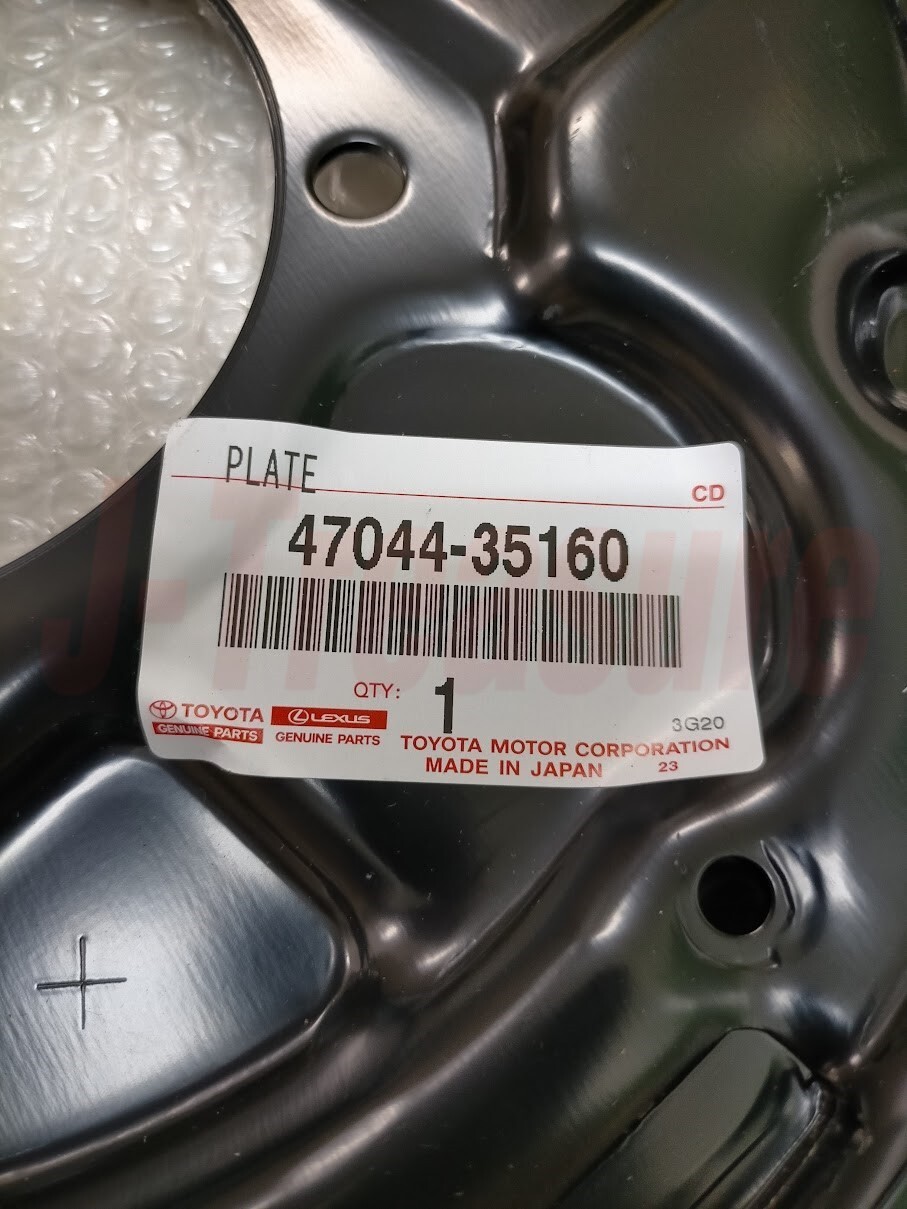 TOYOTA TACOMA RZN VZN 95-03 Genuine Brake Backing Plate Rear LH 47044 ...