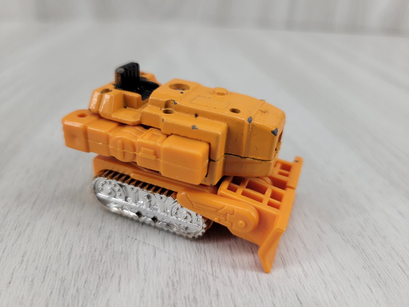 Vintage Gobots DOZER Action Figure Toy Diecast Robot Bulldozer 1982 ...