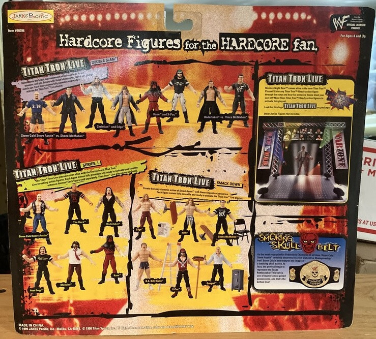 WWE The Rock Vs X-Pac Degeneration X KB Exclusive Titan Tron Jakks ...