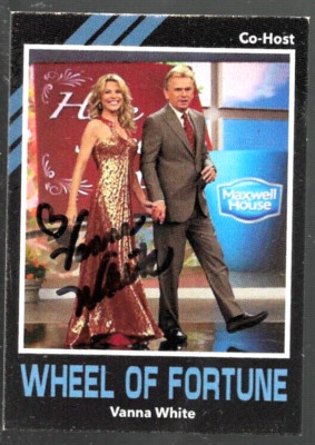 Vanna White Signed TRADING Card WHEEL OF FORTUNE 13 | eBay