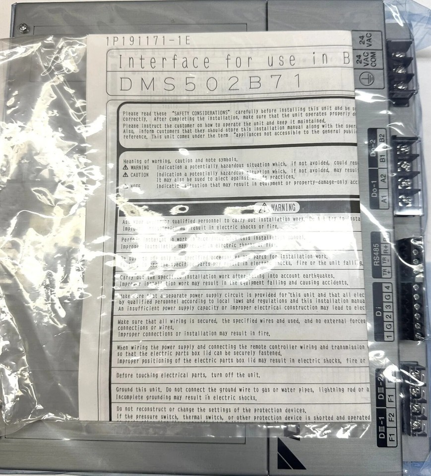 Daikin DMS502B71 D-BACS BACnet Interface NEW | eBay