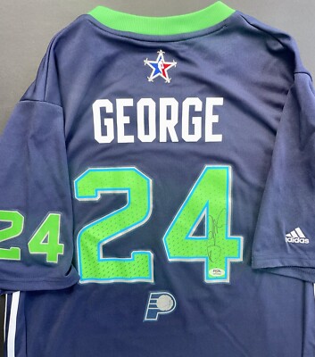 Paul George Signed Autographed Indiana Pacers All Star Game Jersey Psa ...