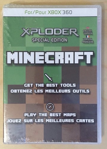Minecraft Xploder Special Edition - Neuf Sous Blister - Xbox 360 Fr | eBay