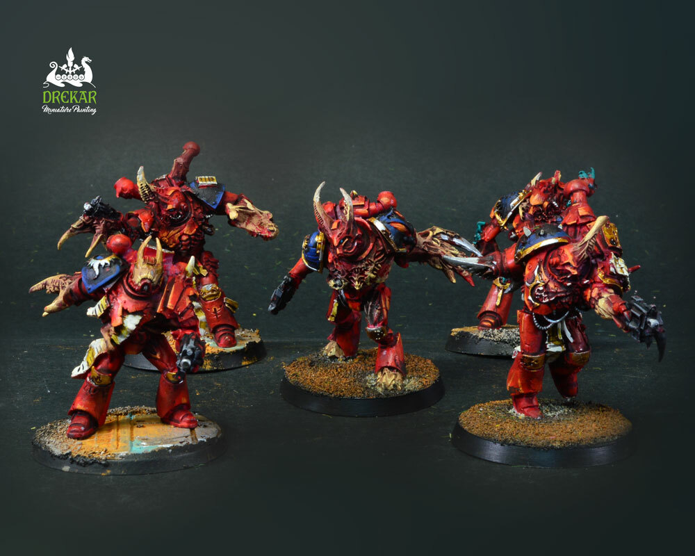 Word Bearers Legion Gal Vorbak warhammer 40K ** COMMISSION ** painting ...