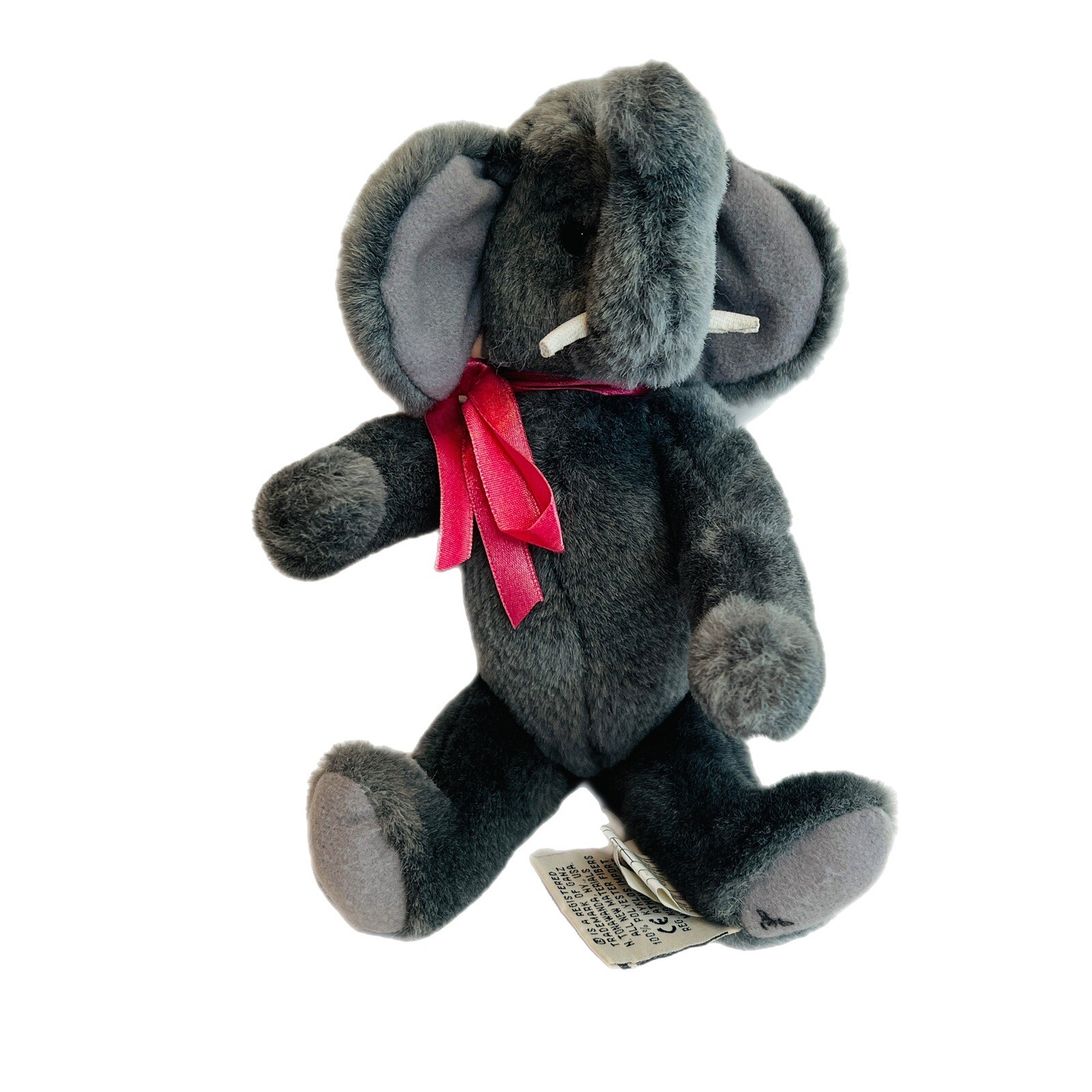 Ganz Cottage Collectibles Grey Elephant Trunk Up Lucky Ellie 1995 ...