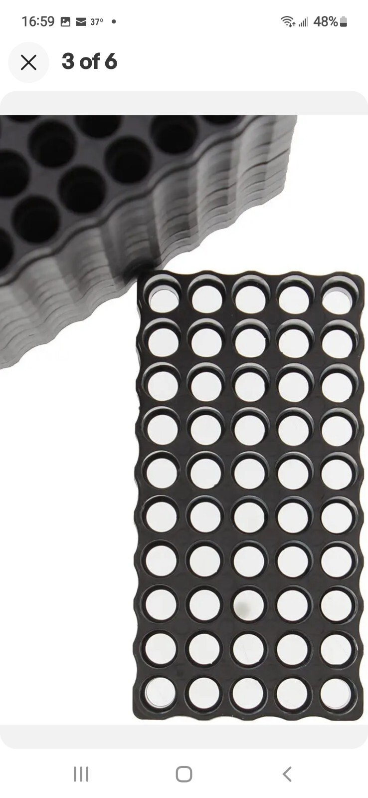 9mm 10-Pack 50 Round Ammo Tray Universal Reloading Loading Blocks | eBay